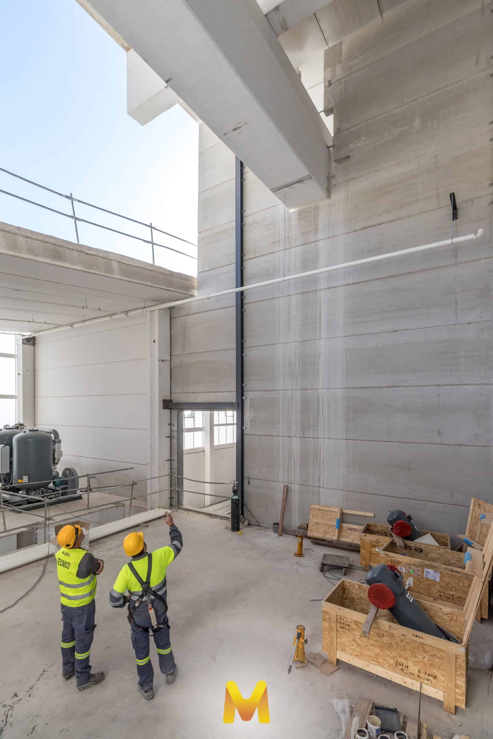 Avance de obra Kimitec - MOYA Innovación y Energía